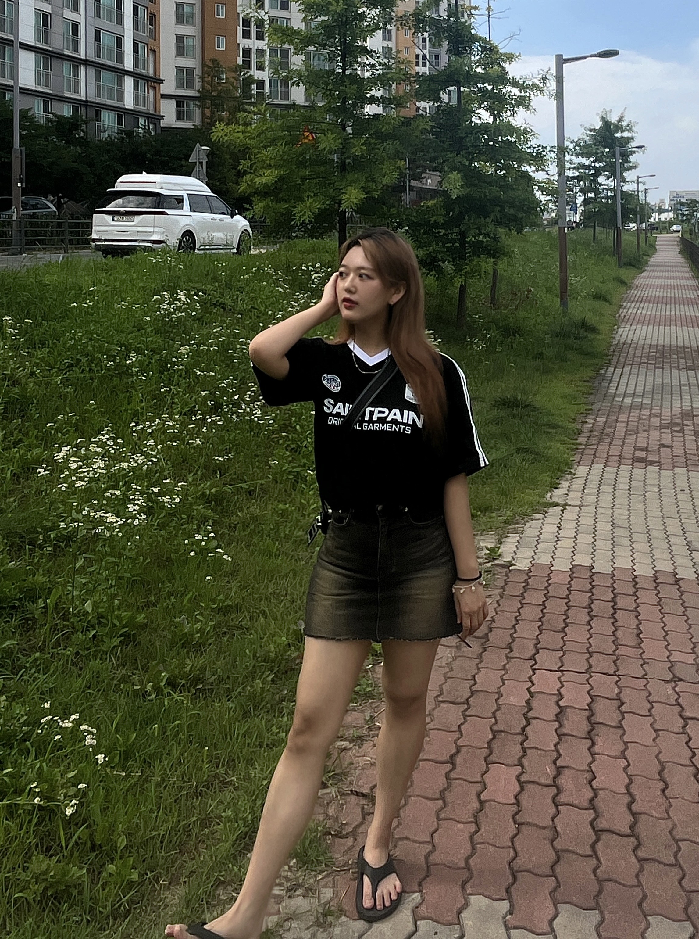 @okayletsgo_hahyun님의 이지캐주얼 스타일 | 크리에이터 룩북은 온더룩