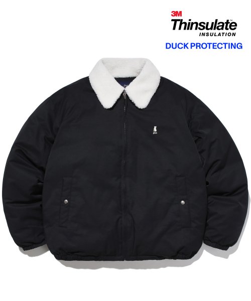 YALE(예일) | 실시간 인기 스타일 | BOA SHORT PUFFER BLOUSON JACKET BLACK | 온더룩