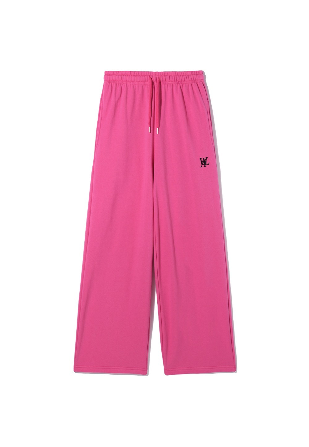 WOOALONG(우알롱) | 실시간 인기 스타일 | Signature relax wide pants - MAGENTA | 온더룩