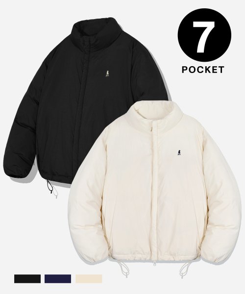 YALE(예일) | 실시간 인기 스타일 | [3 COLOR] 007 POCKET SHORT PUFFER JACKET | 온더룩