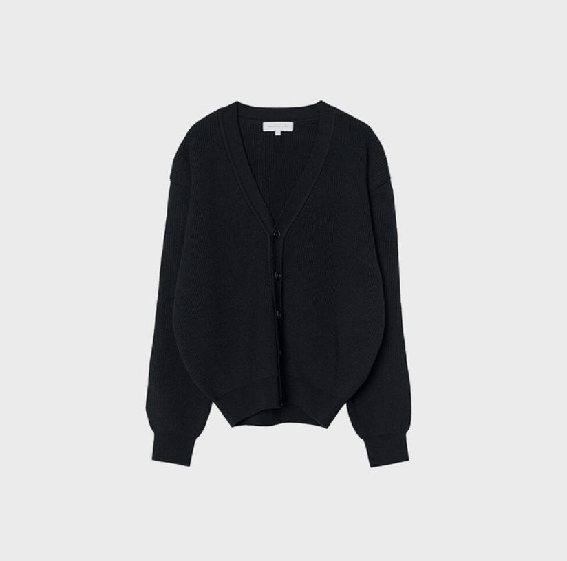 BROWNYARD(브라운야드) | 실시간 인기 스타일 | 21FW ESSENTIAL CARDIGAN(BLACK) | 온더룩