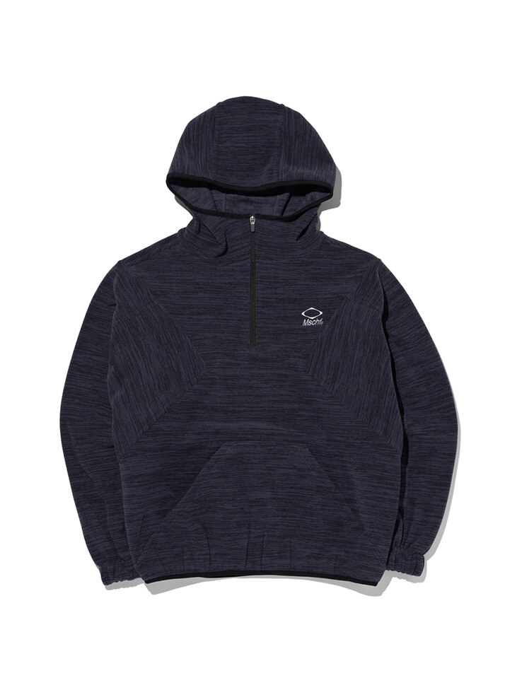 MSCHF(미스치프) | 실시간 인기 스타일 | COLOR BLOCKED FLEECE ANORAK (CHARCOAL BLUE ...