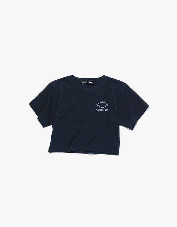 MSCHF(미스치프) | 실시간 인기 스타일 | Cropped Tee - Dark Navy | 온더룩