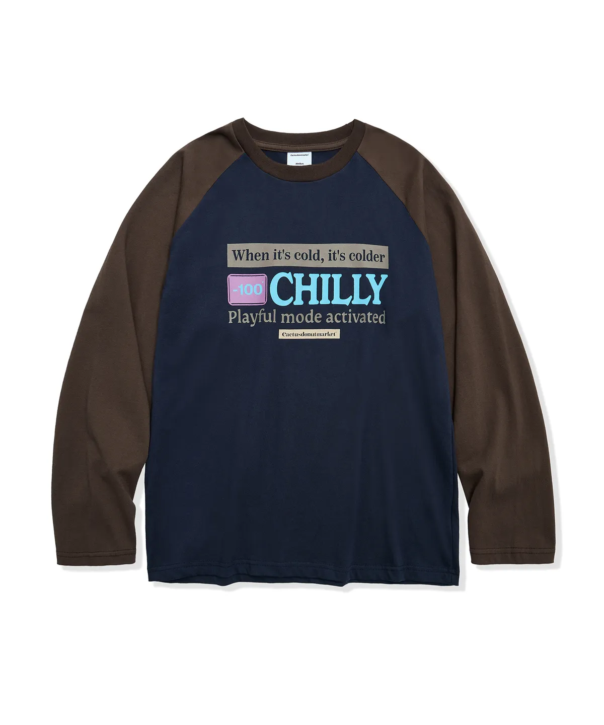 | 실시간 인기 스타일 | Chilly Raglan LS Tee - Navy | 온더룩