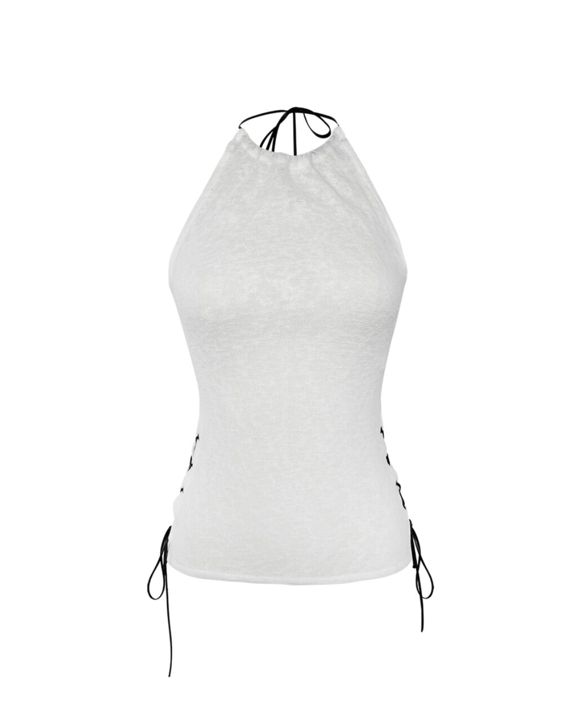 bohemian seoul(보헤미안 서울) | 실시간 인기 스타일 | Leather String Sleeveless In ...