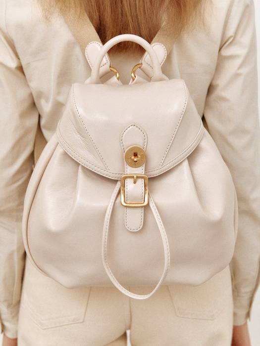 monde monde(몽드몽드) | 실시간 인기 스타일 | [단독]monde marron backpack_ivory | 온더룩